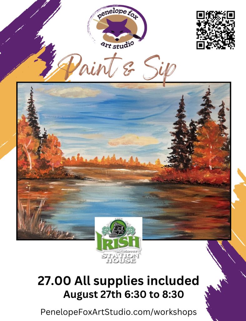 Paint & Sip - The Irish Rover Station House